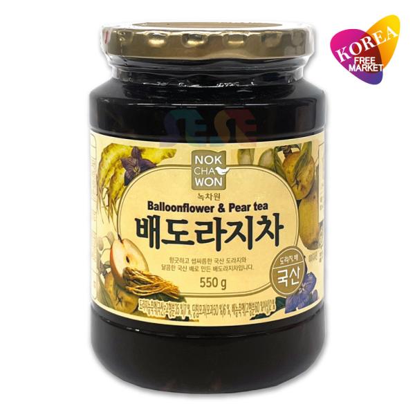 韓国で長く親しまれている伝統茶「梨ドゥラジ茶」は、梨のやさしい甘さと桔梗（ドゥラジ）のすっきりとした風味が調和した濃縮タイプのお茶です。お湯や水で割るだけで簡単に楽しめ、ホット・アイスどちらでも美味しくお召し上がりいただけます。季節を問わず...
