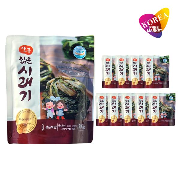 韓国・全羅南道 完島の豊かな自然で育った大根の葉（ムチョンシレギ）を、新鮮なうちに湯通し加工しています。 やわらかい中にも心地よい歯ごたえがあり、ビタミンやミネラル、食物繊維が豊富です。下処理済みなので、解凍後すぐに味噌汁、炒め物、ナムル、...