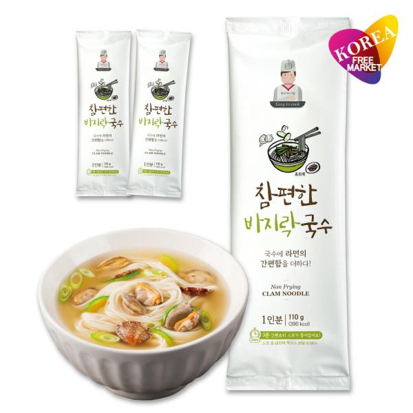 【商品説明】韓国の伝統的な味をそのままに、忙しい日常でも手軽に楽しめる「Easy to Cook あさりクッス」。あさりの旨味がしっかり効いたスープと、油で揚げずに仕上げたコシのある細麺が特長。あっさりしながらも深い味わいで、食後ももたれに...