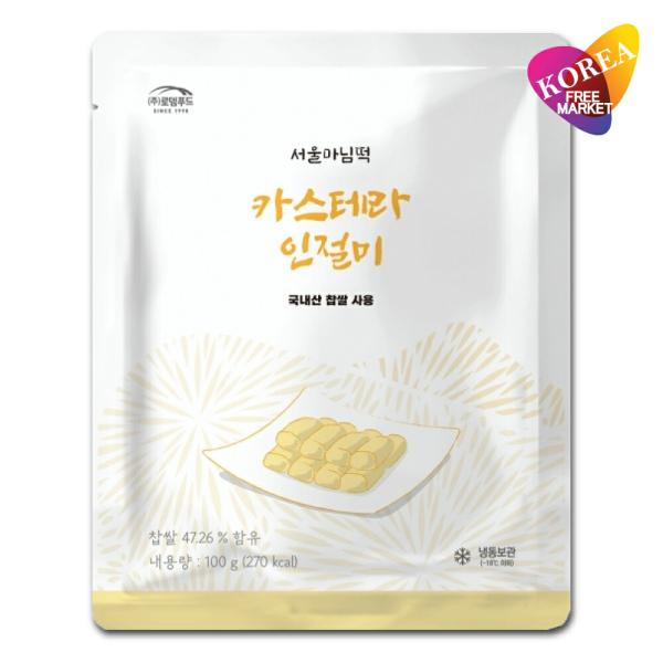 名称 : もち内容量 : 100g(1袋当たり)原材料名 : もち米（韓国産）、砂糖、卵、小麦粉、牛乳、食塩、でん粉加工品、植物油脂／乳化剤、酵素、（一部に大豆・小麦・卵・乳を含む）栄養成分表示 100g当たり : エネルギー270kcal...