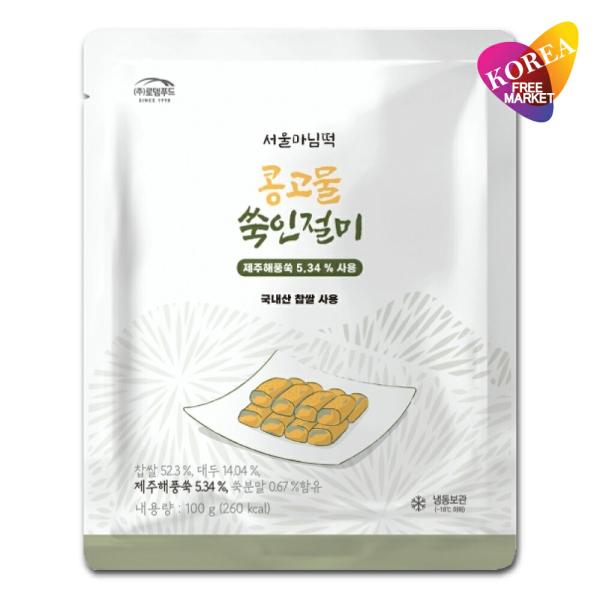 名称 : もち内容量 : 100g(1袋当たり)原材料名 : もち米（韓国産）、大豆、砂糖、よもぎ、食塩、よもぎパウダー、でん粉加工品、しょうがパウダー、植物油脂、にんにくパウダー／乳化剤、甘味料（アスパルテーム・Ｌ-フェニルアラニン化合物...