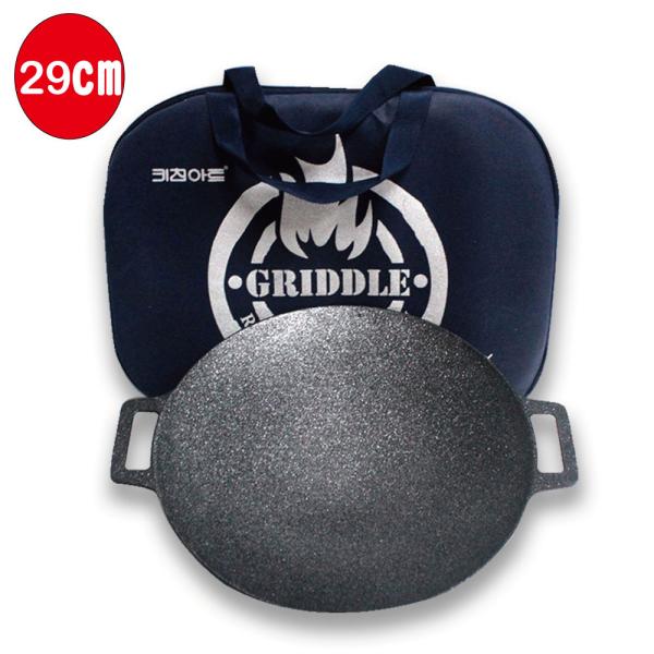 キッチンアート グリドル パン韓国キッチン用品のトップブランドKITCHENART社(キッチンアート社)と直接取組んでおります。フッ素樹脂コーティングされている焦げつきにく調理しやすい上後片付けも簡単！軽量で持ち運びに便利！アウトドア?キャ...