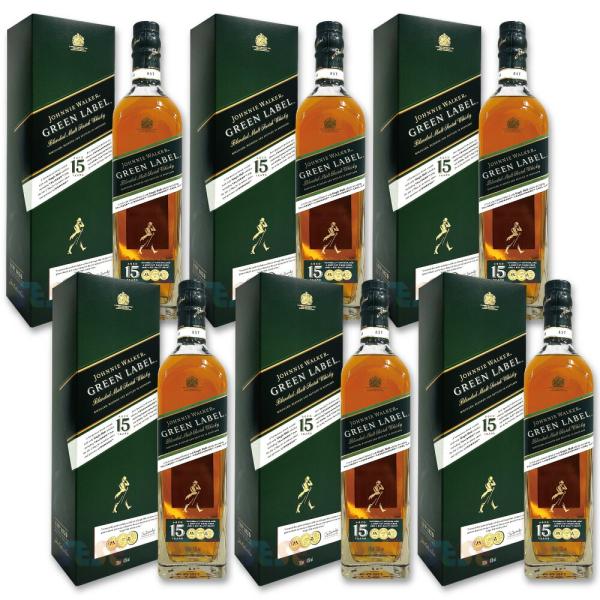 ジョニーウォーカー グリーンラベル 15年Johnny Walker Green Label 15 Yearsキーモルトであるカリラ・クラガンモア・タリスカー・リンクウッドをはじめ、 15年以上熟成のモルト原酒のみをブレンド爽やかな草の香り...