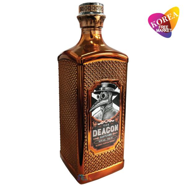 ザ・ディーコン ブレンデッドスコッチウイスキーTHE DEACON blended whiskyアイラ島のシングルモルトが特徴的なピートスモークの風味をスペイサイドのシングルモルトが焚火のようなスモーキーさを加えるスモーキーでありながらジュ...