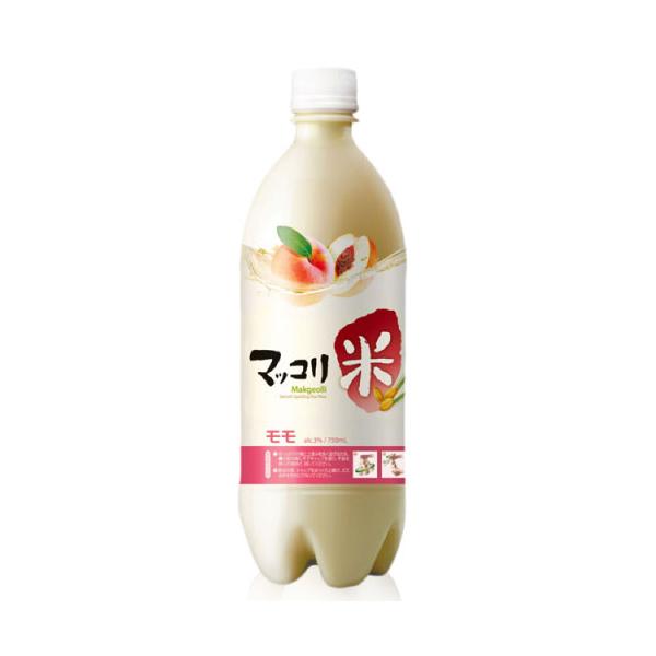 ■ 商品名：『麹醇堂』 米マッコリ 桃味●説明 韓国のお酒といえばマッコリ！新感覚！ほんのり天然桃果汁の甘さシュワッと爽やかな飲みやすさ！●内容量 750ml ●原材料 モモマッコリ米、果糖、砂糖、麹、二酸化炭素、酵母、クエン酸、モモピュー...