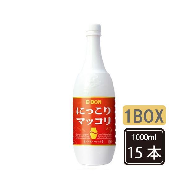 ■ 商品名：『二東』マッコリPET● 原産地 :　韓国● 主な原料 :　白米80%、小麦粉20% ● 内容量 : 1000ml - 1BOX-15本● アルコール度数 :　6度● 味の程度　:　★★★☆☆● 保存方法 : 冷蔵保存● 商品説...