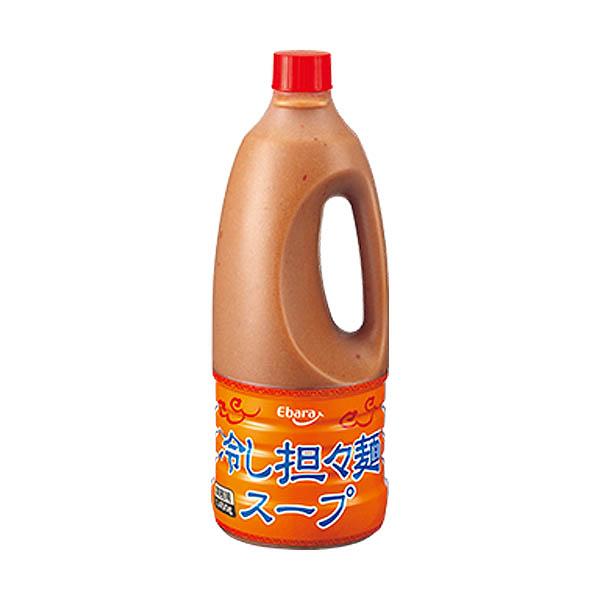 程よい酸味と唐辛子の辛味が効いた冷し担々麺スープです。練りごまをベースにアーモンドを加え、あっさりした中にもコクのある味わいが特徴です。【内容量：１４５０ｇ／普通便】