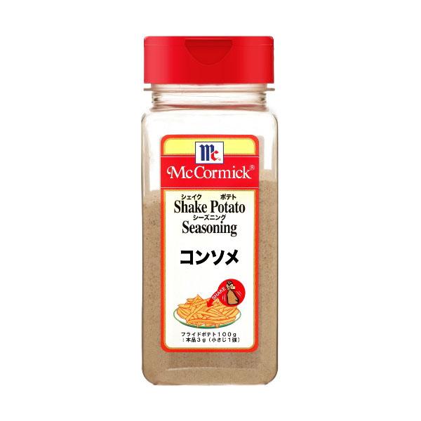 肉の旨みと野菜の甘みがぎゅっと凝縮されたコンソメ味のポテトシーズニングです。　内容量：３５０ｇ　【普通便】