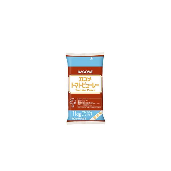 完熟トマトの風味がほどよく保たれているトマトピューレーです。味つけをしてないので、トマト料理のベースとして幅広く利用できます。特にフィルムパック商品は開封、廃棄が簡単で、空き缶処理の問題も解決します。【内容量：１ｋｇ／普通便】
