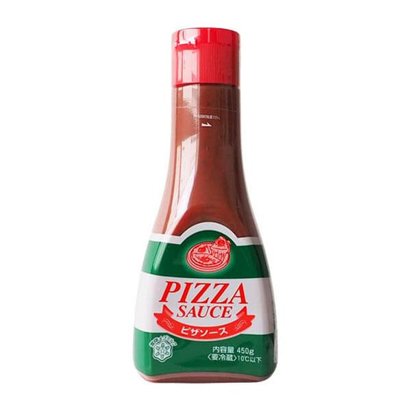 ボトルに入ったピザソースです。玉ねぎやニンニク、オレガノやバジルなどが入っていますので、そのままピザやトーストに塗ってお使いいただけます。内容量：４５０ｇ【冷蔵便】
