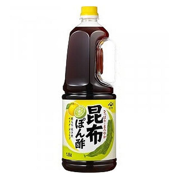 昆布だしと柑橘果汁が見事にマッチした、まろやかでコクがあり、しかもすっきりした味わいの味付けぽん酢です。　内容量：１．８Ｌ　【普通便】