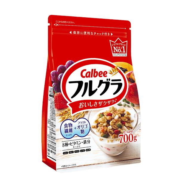 オーツ麦を主原料とし、複数の穀物を香ばしく焼き上げたザクザク食感のグラノーラとフルーツの酸味と甘みがひとさじで楽しめる朝食シリアル。食物繊維たっぷり＋オリゴ糖入り、鉄分＆８種のビタミンもたっぷり。おいしさと栄養がうれしいワンボウル朝食でここ...
