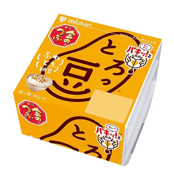 ふたを切り離しパキッ！と割るだけでまろやかなたれをかけることができる、とろけるくらいやわらかい食感とふわふわの糸引きの納豆なので、楽しく納豆を続けることができます。４５ｇ×３パックの極小粒納豆です。納豆に使用している大豆は、遺伝子組換え混入...