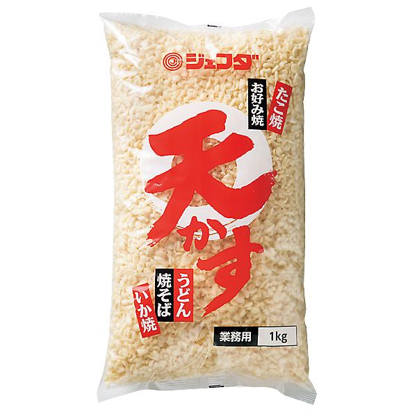 汎用性の有るプレーンタイプの天かすです。サクサクとした食感で仕上げたプレーンタイプの天かすです。うどん、そばはもちろん、お好み焼き等の幅広い用途が有ります。内容量：１ｋｇ【常温便】