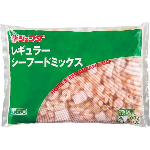えびは小型ですが全体の５０％配合、いかとあさりが２５％配合。海洋深層水を使用し魚介本来のおいしさに仕上げました。内容量：ＮＥＴ８００ｇ【冷凍】