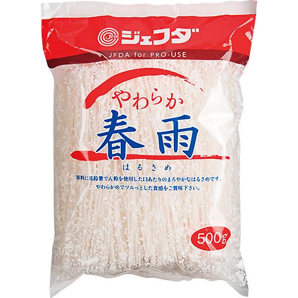 原料に馬鈴薯でん粉を使用した口あたりまろやかなはるさめです。やわらかめでツルっとした食感をご賞味ください。　内容量：５００ｇ　【普通便】