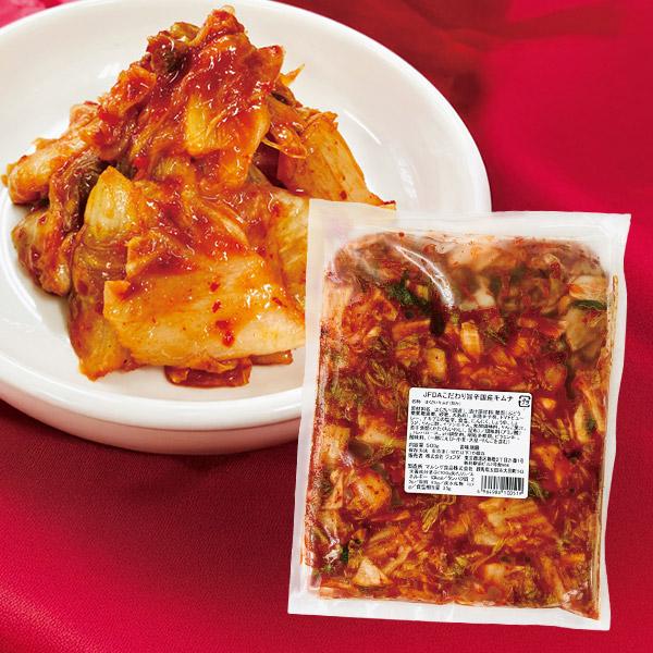 国内産白菜を使用し、濃厚な旨みやコクのある味です。出汁、アミエビ、魚醤にこだわって味付しました。解凍するだけで、いつでも漬けたての味をお楽しみいただけます。【内容量：５００ｇ／冷凍便】