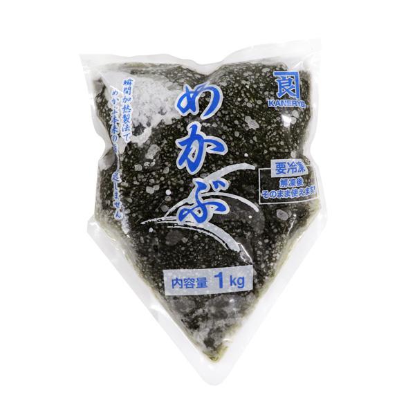 韓国産のめかぶを細切りで食べやすく加工しました。瞬間加熱製法でめかぶ本来の旨味を逃しません。ぜひ、ご賞味ください〜内容量：１ｋｇ【冷凍便】