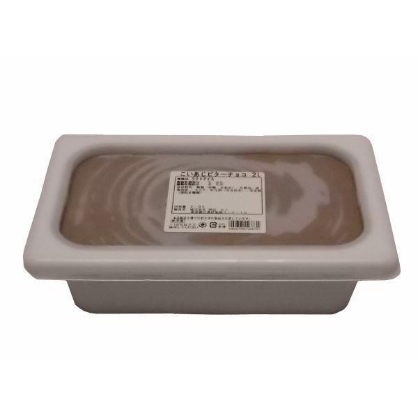 明治の厳選したカカオ原料を使用した、ほろ苦く味わい深いビターチョコアイスです。香料、着色料は不使用、カカオ本来の風味をお楽しみ頂けます。１回の送料で　数量４　までお届け可能です。　内容量：２Ｌ【冷凍】
