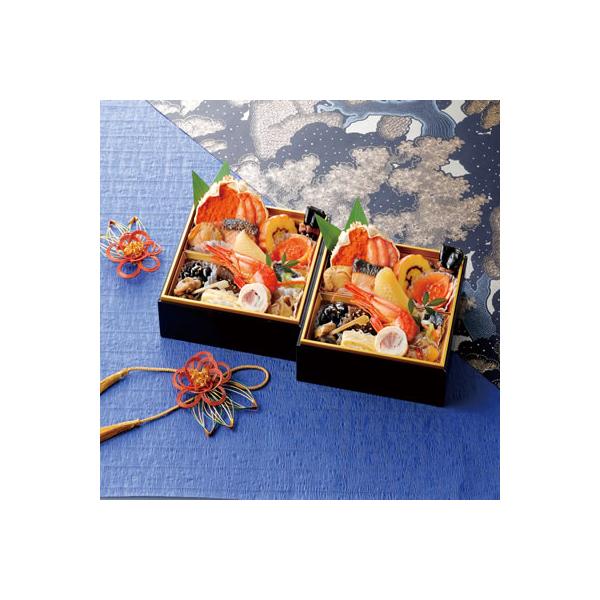 ◆商品内容おせち 北の初凪(個食2段重) 全16品目(1段)1:おおずわいがに甲羅盛り2:ほたて昆布醤油3:桜ます柚庵焼き4:伊達巻5:一口昆布巻6:スモークサーモン7:いくら醤油漬8:黒豆9:たたきごぼう10:つぶ串11:味付け数の子12...