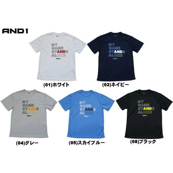 ■メーカーアンドワン(AND1)■品番81109■品名バスケット STANDS ALONE TEE Tシャツ■カラー(01)ホワイト(02)ネイビー(04)グレー(05)スカイブルー(08)ブラック■サイズUSサイズ※サイズについてAND1...