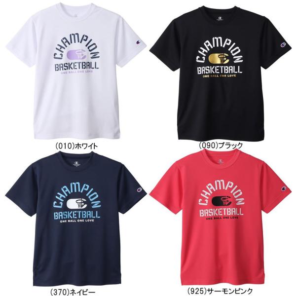 ※店頭在庫品■メーカーチャンピオン（CHAMPION）■品番CK-XB315■品名バスケット ジュニア ミニ ショートスリーブ Tシャツ 半袖 E-MOTION■カラー(010)ホワイト(090)ブラック(370)ネイビー(925)サーモン...