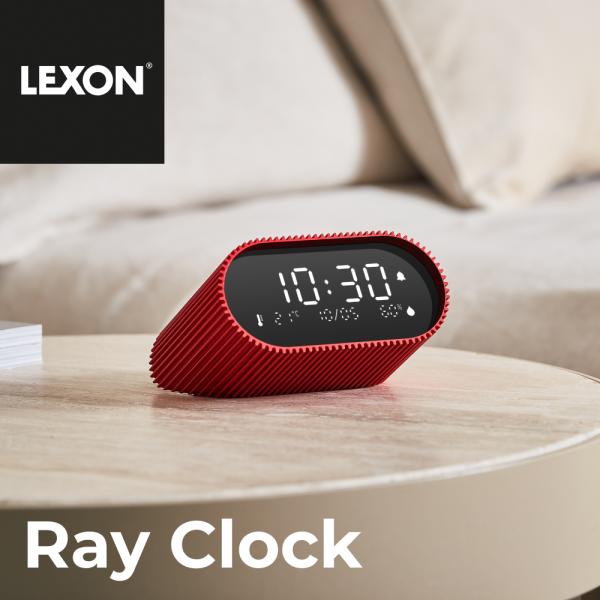 Ray Clockアラームクロックは、やさしい目覚めと穏やかな夜に欠かせないパートナー。ピュアブラックのVA液晶画面で常に見やすく、温度や湿度センサーも搭載。日々の快適な生活に役立つ情報を手軽に確認できます。