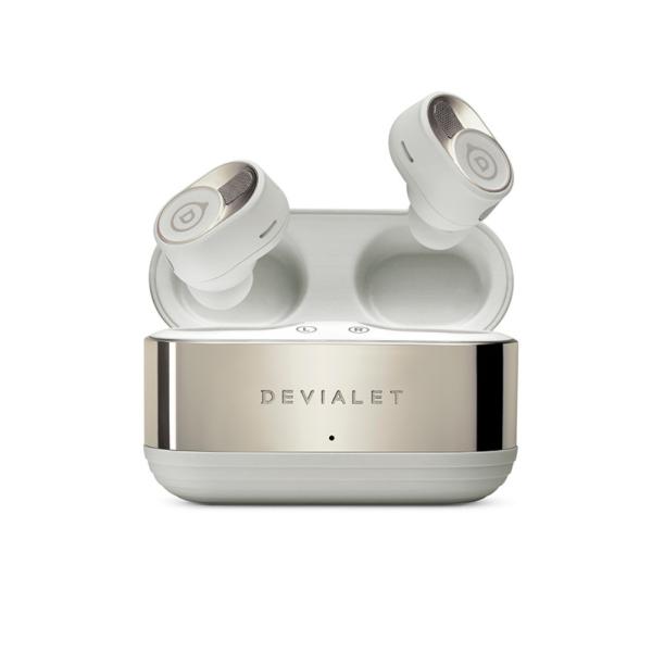 Devialet Adaptive Noise Reductionや特許を取得したAWR（アクティブウインドリダクション）をはじめとする数々の進化した機能と最新技術に支えられた完全ワイヤレスイヤホン「Devialet Gemini II」は...