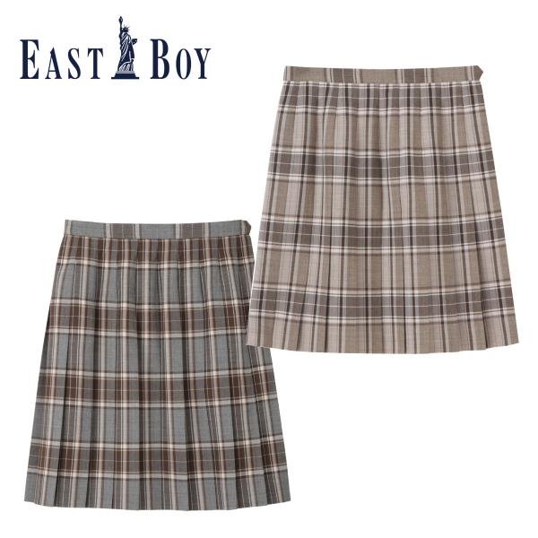 ●ブランド：EASTBOY●素材：表地 ウール100%　 裏地 ポリエステル100%●サイズ：9、11（詳細は下記）●カラー：さくらココア、さくらグレー●原産国：中国産●特長：通年使用していただける、平織りウール素材のタータンチェックスカー...