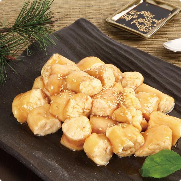 名称テリヤキ牛大腸（丸）原材料名牛の大腸（メキシコ産）、醤油、水あめ、砂糖、キャラメル、乾唐辛子、大根、ねぎ、たまねぎ、にんにく、生姜、胡椒、調味酒内容量約400g賞味期限別途記載保存方法要冷凍（-18℃以下で保存してください）製造者(株)...