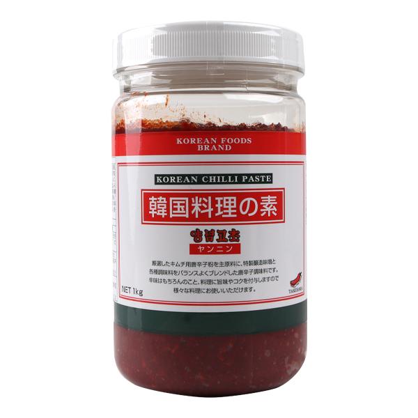 名称ヤンニョムコチョ原材料名白醤油、唐辛子粉、水飴、米麹、もち米、にんにく、醸造酢、ぶどう糖果糖液糖、食塩、みりん、胡麻、ごま油、胡椒、乾燥ねぎ（原材料の一部に小麦、大豆を含む）内容量1kg賞味期限別途記載保存方法冷蔵(10℃以下)保存製造...