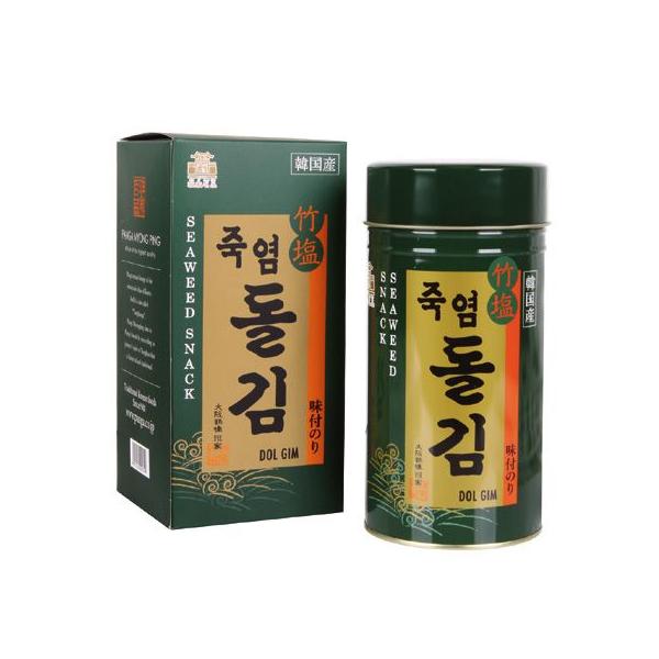 名称竹塩生岩海苔原材料名海苔95％、コーンオイル、ゴマ油、竹塩 内容量1本（180枚）賞味期限別途記載保存方法直射日光、高温多湿をさけて保存してください。原産国名韓国特徴ご飯のおかずに、お酒のおつまみにも最適です。 プレゼントにいい缶入りで...