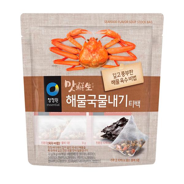 製品名清浄園マッ鮮生魚介だしパック 原材料名いわし、えび、こんぶ、魚介だし粉末、えびエキス、酵母エキス、粉末しょうゆ調味料、いわしエキス、昆布エキス、蟹エキスパウダー、醤油パウダー、にんにく増粘剤(グァーガム)、酒精(一部にえび・かに・小麦...