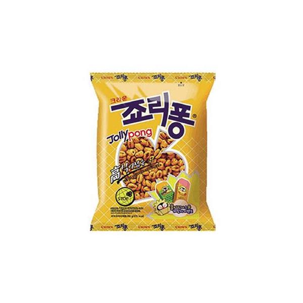 名称チョリポン原材料名小麦（アメリカ産）、砂糖、パームオレイン油（マレーシア産）、フラクトオリゴ糖、水飴、キャラメル色素、ポリデキストロース、塩、タピペースト、栄養強化剤、ビタミンC、合成着香料（バニラ、ピーナッツ香）、乳化剤（原材料の一部...