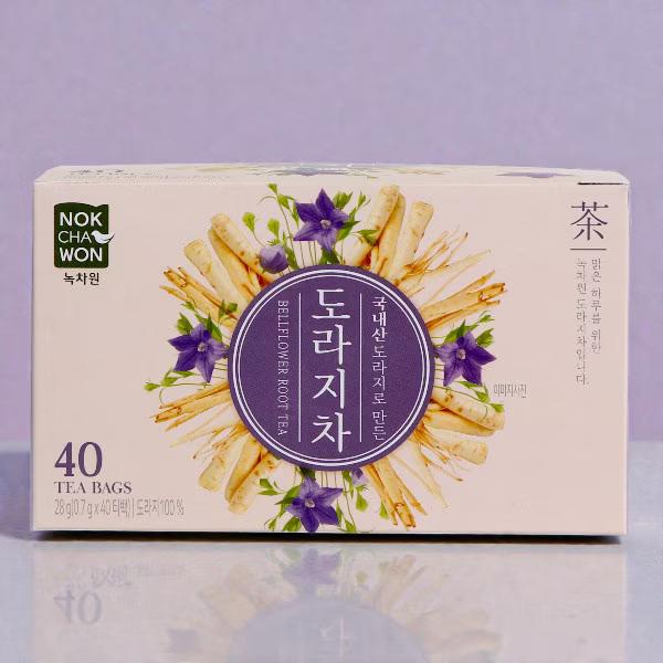 名称 キキョウ茶（ティーバック）原材料名 ききょう 100%（韓国産）内容量 28g (0.7gX40包)保存方法 直射日光、高温多湿を避けて保存してください。原産国名 韓国ブランド 緑茶園賞味期限 枠外に記載特徴 キキョウは、韓国では古く...