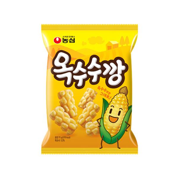 商品名 [農心] トウモロコシカン オクススカン 70g食品類型 韓国お菓子類製造会社名農心内容量 70g主原料 とうもろこし粉、小麦でん粉、米油、パーム油、砂糖、とうもろこしシーズニング（とうもろこし粉末、大豆、食塩）、スイートコーンパウ...
