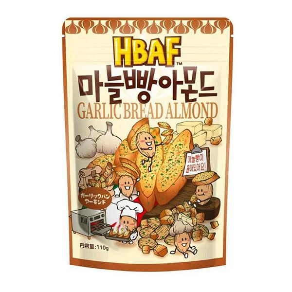 名称 ガーリックパンアーモンド原材料名 アーモンド、クルトン（パン、マーガリン、砂糖、ガーリックパウダー）、砂糖、水あめ、ガーリックシーズニング）、カラメルシロップ、植物油脂、はちみつ、パセリ／香料、甘味料、クエン酸（Na）、乳化剤、酸化防...