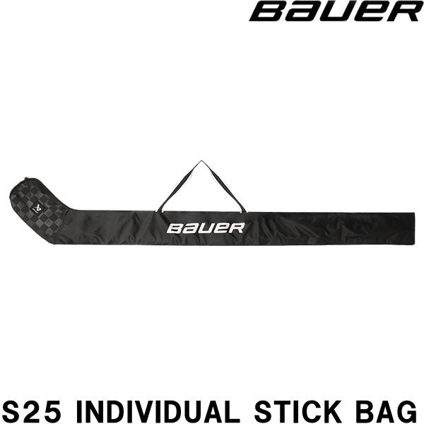 ■BAUER（バウアー）S25　INDIVIDUAL　STICKBAG　　●プレーヤースティック5本またはゴールキーパースティック3本が収納可能●長さの調節可能なショルダーストラップが付属●600Dポリエステル製検索ワード：アイスホッケー、...
