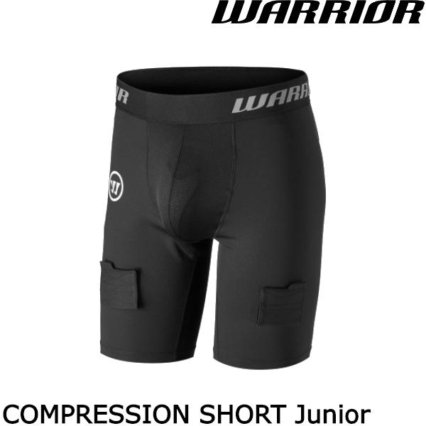■WARRIOR（ウォーリア）ジョック　COMPRESSION　SHORT　Junior●80％ポリエステル、20％スパンデックス●Compression Fitショートパンツは、ストレッチサポートとゲームに対応した快適さを提供●柔らかいエ...