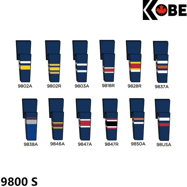 ■KOBE（コーベ）ソックス　9800　S　　NAVY BASE●YouthSize●65% POLYESTER、35% COTTON※お取り寄せについて国内在庫があれば2週間〜1ヶ月程度で配送可能となりますが国内に在庫がなく海外からのお取...