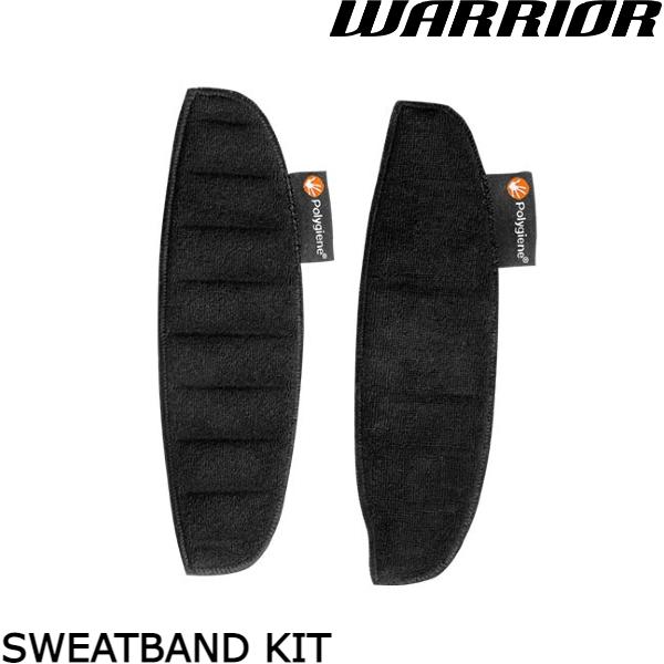■WARRIOR（ウォーリア）SWEATBAND　KIT●2つのスウェットバンド●ポリジンスウェットバンドが臭いを軽減●汗吸収剤●SrサイズはJrサイズのマスクと互換性あり検索ワード：アイスホッケー、マスク、ウォーリア、ゴーリー、ゴールキー...