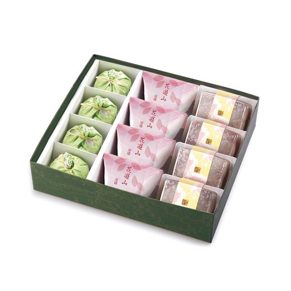 春の味覚が詰まった季節限定のギフトです。大切な方への贈り物にどうぞ。※予告なくパッケージの仕様変更をさせていただく場合がございます。・賞味期限野づつみ：製造日より20日花遊山：製造日より20日匠寿庵春霞：製造日より30日・セット内容野づつみ...
