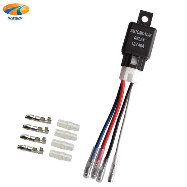 【商品名】マイナスコントロール車用リレー【商品詳細】マイナスコントロール車への電子ホーンの取り付け等に使用するリレー