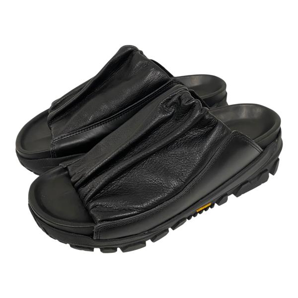 商品情報『ブランド名』MAISON SPECIAL / メゾンスペシャル『商品名』ビブラムソールギャザーシャワー サンダル『サイズ』約：25.5cm『付属品』箱『USEDランク』USED-A『状態』■革のフチ部分に使用感が見受けられますが、...