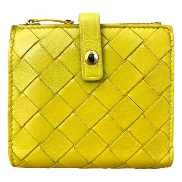 『ブランド名』BOTTEGA VENETA / ボッテガヴェネタ『商品名』イントレチャート 二つ折り財布『型番』600270 VCPP3『素材』レザー『サイズ』約 W10 × H11 × D2 cm『仕様』開閉式：スナップボタンカードポケッ...