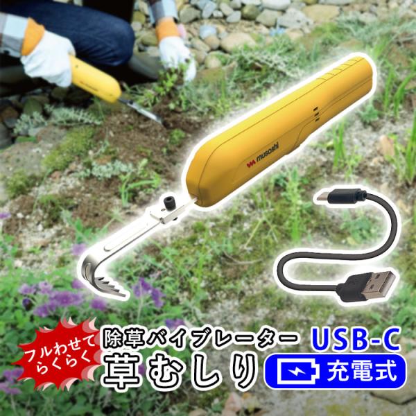 商品詳細■商品名：充電式 除草バイブレーターミニUSBタイプ WE-740■送料無料（沖縄・離島を除く）■力いらずの振動除草、しつこい雑草対策にオススメ■ご注意メーカー在庫欠品時は納期がかかる場合があります。モニターの具合により、掲載写真と...