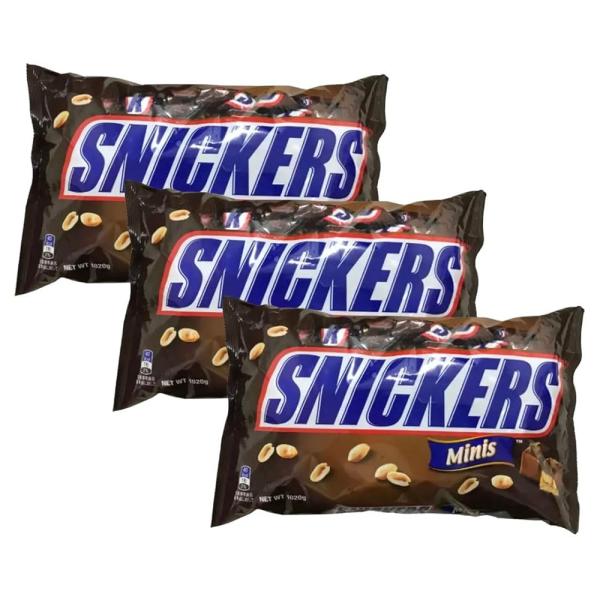「商品情報」商品の説明家族や友人たちの集まりなどちょっとしたおやつに適したなひとくとサイズのスニッカーズが入った、1020g（約120個）パック。 ピーナッツ、キャラメル、ヌガーをミルクチョコレートで包んだ、世界で大人気のバーチョコレートブ...