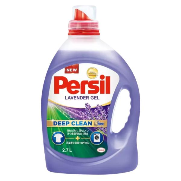 Persil パーシル ラベンダー ジェル 衣料用 洗剤 液体 2.7L 2700ml 大容量 業務用 コストコ 液体洗剤 衣類用洗剤既存の9種酵素機能をそのまま保ったまま、繊維の中の汚れだけでなく、アレル物質であるハウスダストやダニ死骸や...