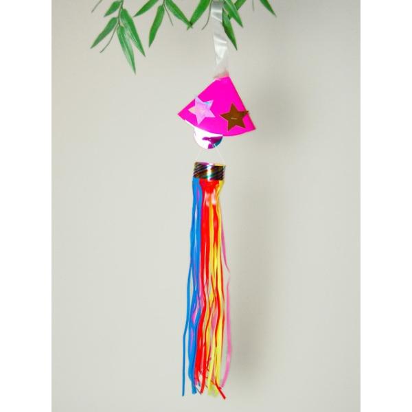 【サイズ：約13cmx60cm】 【素材：ビニール製】■ 七夕の小さめな飾りです。ポリ七夕笹と組み合わせれば少々雨で濡れてもOK！手軽に七夕飾りが出来ます。■ご注意：予告なく「色」や「色の組み合わせ」が変わります。ご了承下さい。 （強風には...