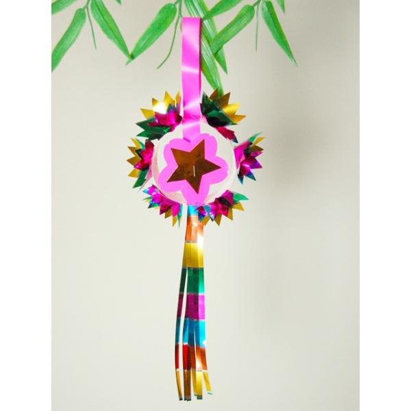 【サイズ：約15cmx30cm】 【素材：ビニール製】■ 七夕の小さめな飾りです。ポリ七夕笹と組み合わせれば少々雨で濡れてもOK！手軽に七夕飾りが出来ます。■ご注意：予告なく「色」や「色の組み合わせ」が変わります。ご了承下さい。 （強風には...